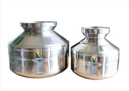 KITCHEN NEXT stainless steel super quality Water Pot/Matka/Ghada with ...