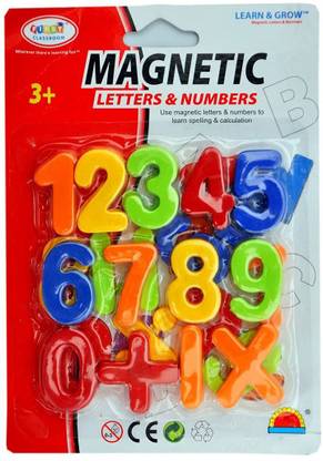 Ambivert Magnetic Numbers with mathematical symbols for Educating Kids ...
