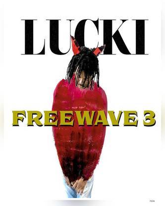 Lucki Freewave Rare Album Cover Matte Finish Poster Paper Print ...