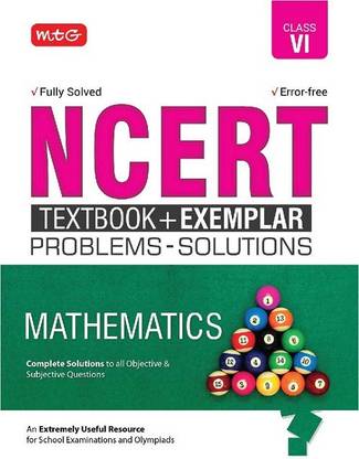 Ncert Textbook + Exemplar Problems Solutions Mathematics - Class 6: Buy ...