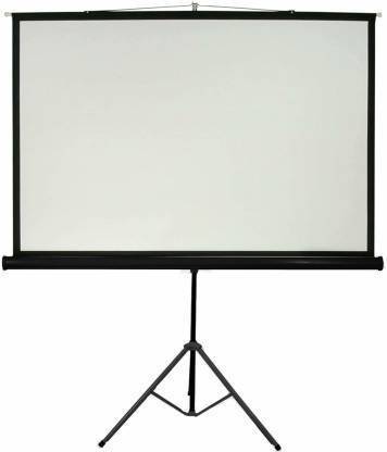MOIZ Tripod Stand Projector Screen (6 Ft. (Width) x 4 Ft. (Height) - 84 ...