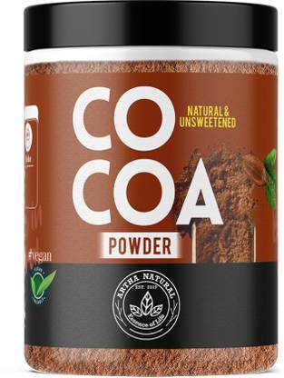 ARTHA NATURAL Cocoa Powder (Natural & Unsweetened) - 400 GM Cocoa ...