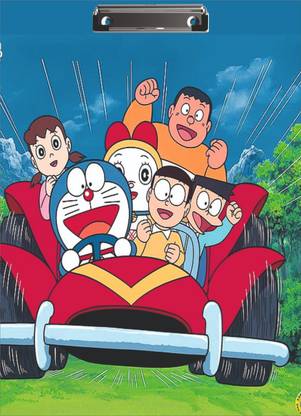 Flipkart.com | YASH Doraemon Team Wallpaper MF156 Premium Quality ...