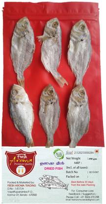 fresh aroma Dry Fish: Dried False Trevally / Parava /White fish (Dry ...