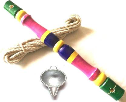 Thaimart Traditional Wooden Thottil Kambu | Aluminium Paladai | (Stick ...