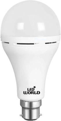 led world Rechargeable Inverter LED Bulb 9Watt - Automatic 4 hrs Bulb ...