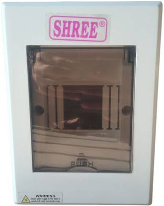 SHREE MCB Box 4 Way Distribution Board Price in India - Buy SHREE MCB ...
