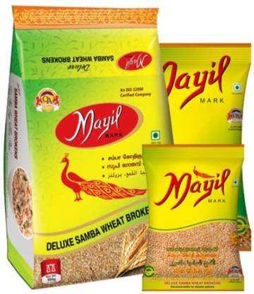 Mayil MARK Deluxe Samba Rava Broken Wheat Price in India - Buy Mayil ...