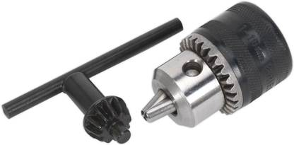 DUMDAAR Heavy duty 10mm Capacity Drill Chuck & Key Bit Capacity 1.5 ...