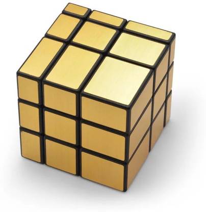HighBoy 3x3 Mirror Cube Golden Speedcube Magic Puzzle - 3x3 Mirror Cube ...