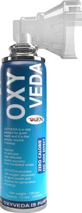 Ugen oxy veda Portable Oxygen Can Cylinder Respiratory Exerciser with ...