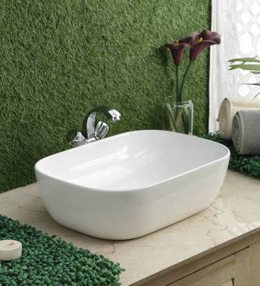 Joyo Cera Art Wash Basin Countertop, Tabletop Ceramic Bathroom Sink ...