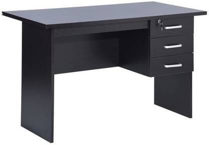 Lakdi Computer Table with 25 mm thick plb board modesty and keyboard ...