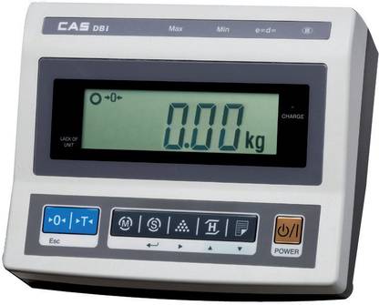 CAS DBI Weighing Indicator Connectable with various sizes of weighing ...