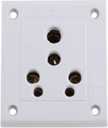 KLICK Multi-Switch Socket, Universal Travel Adaptor with Multiple Input ...