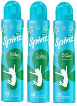 Spinz BLUE BOUNCE PERFUMED DEO Perfume Body Spray - For Men & Women ...