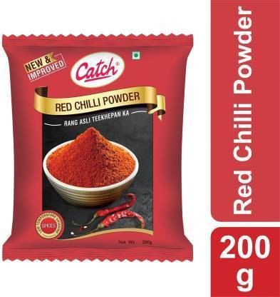 Catch Red Chilli Powder (200 g) Pack of 1 Price in India - Buy Catch ...