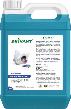 shivant Premium Aero matic Liquid Detergent Aqua Liquid Detergent Price ...