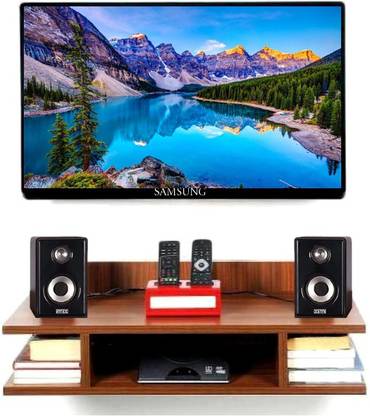 mazing online Tv set up box MDF (Medium Density Fiber) Wall Shelf Price ...