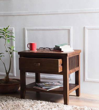 Balaji Wooden Jodhpuri Handcrafted Solid Wood Side Table Price in India ...
