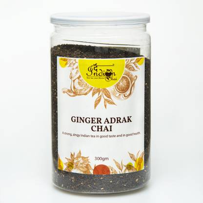 The Indian Chai Ginger Adrak Chai 300g Blended with Finest Adrak for ...