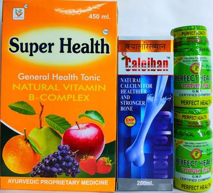 Tara Herbal Pharmaceutical PERFECT HEALTH CAPSULE & Super Health General Health Tonic NATURAL ...