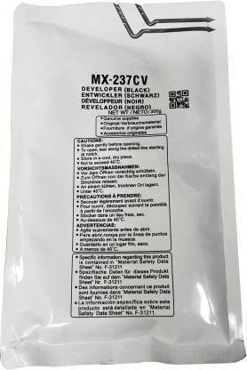 Kosh MX-237 Developer Toner (Black) Compatible for Use Sharp AR-6023 ...
