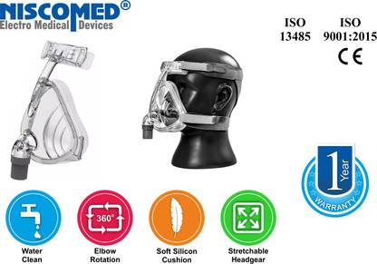 NISCOMED CPAP Respiratory Nasal Mask Price in India - Buy NISCOMED CPAP ...