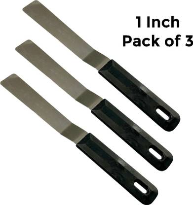 Riyum Screen Printing Spatula Ink Knife - 1 inch - Pack of 3 Parchment ...