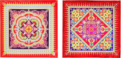 POOJA GHAR Religious Multicolor Wallpaper Price in India - Buy POOJA ...