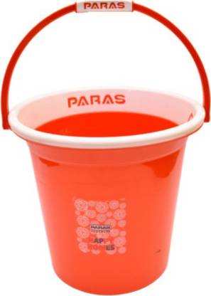 Paras Homeware Happyhome Red 20 L Plastic Bucket Price in India - Buy ...