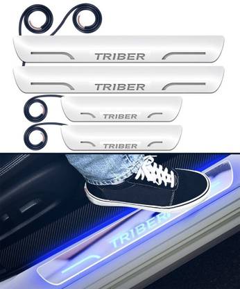 RohanEshop Renault Triber car door foot step led scuff sill plate Door ...