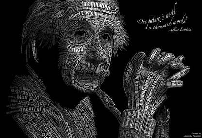 Smoky Design albert einstein formula math wallpaper Paper Poster Price ...