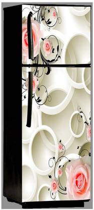 Archi Graphics Studio 61 cm Decorative large Double door Fridge ...