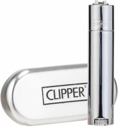 clipper Clipper Silver/GOLD/ROSE GOLD Metal CIGARETTE Gas Lighter Brass ...