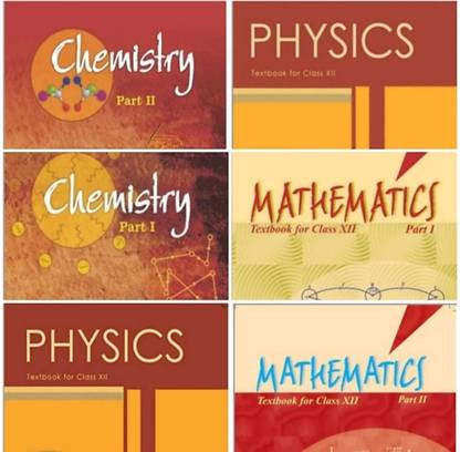 NCERT CLASS 12th PCM PART 1 & 2 Paperback NCERT Physics Chemistry And ...
