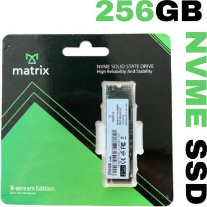 MATRIX NVME SOLID STATE DRIVE 256 GB Desktop, Laptop, All in One PC's ...