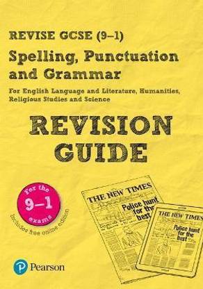 Pearson REVISE GCSE Spelling, Punctuation and Grammar: For 2025 and ...