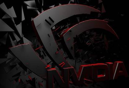 v81Y0V5J nvidia gpus logo 3d wallpaper Poster Paper Print - Abstract ...