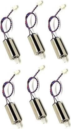 INVENTO 6pcs 3.7V 8x16mm 816 Micro Coreless High Speed DC Motor with 11 ...