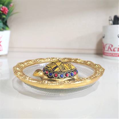 KridayKraft Kachhua (Turtle) Plate for Vastu Feng Sui,Kachua Yantra for ...