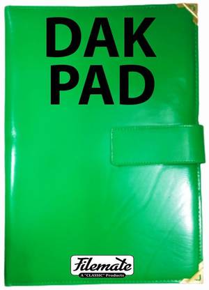 Flipkart.com | FileMate Army Dak Pad Folder / Holder (Size: 15 X 10.5 ...