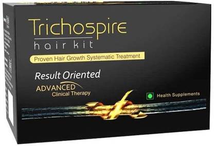 trichospire hair kit for hair growth( cyclical therapy, 100% veg ...