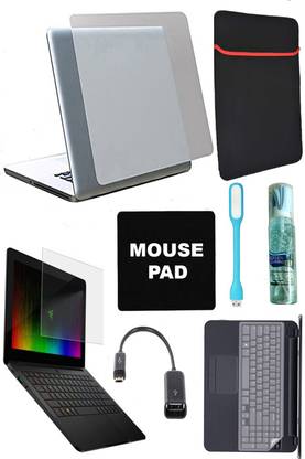 A1 SQUARE 8in1 combo set of full laptop protector accessories for 15.6 ...