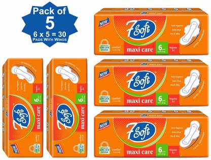 7soft maxicare-5 Sanitary Pad | Buy Women Hygiene products online in ...