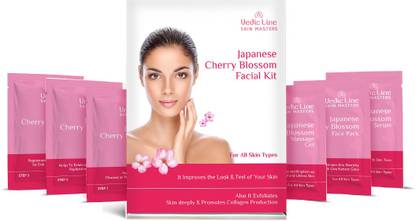 Vedic Line Japanese Cherry Blossom Facial Kit - Price in India, Buy ...