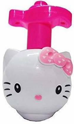 MIMY Hello Kitty Spinning Toy with Flashing Lights and Music for Kids ...