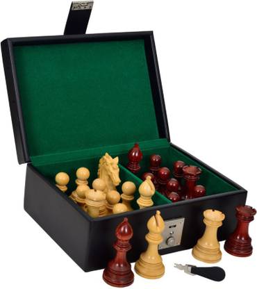 Ganesh Chess Chess Set Storage Box Coffer Wooden Pieces with Key Board ...