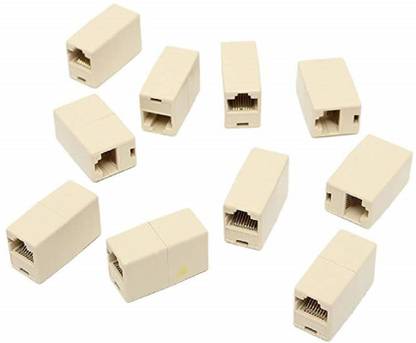 OZAK RJ45 Jointer Cable Connector Female to Female Coupler LAN Extender ...