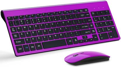 Topmate KM9000V Ultra Silent Wireless Keyboard and Mouse Combo for ...
